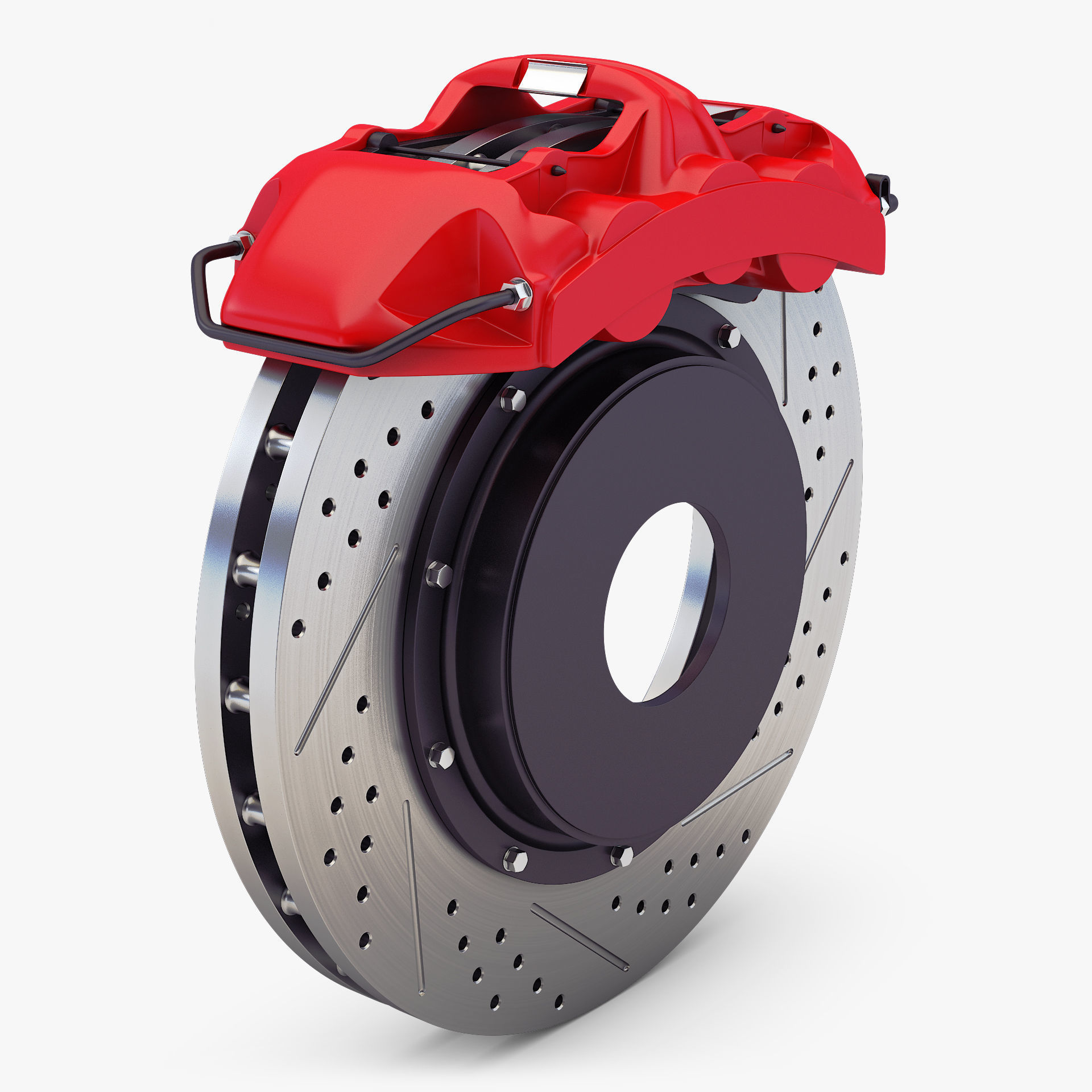 Car Brakes v 1 3D model | CGTrader