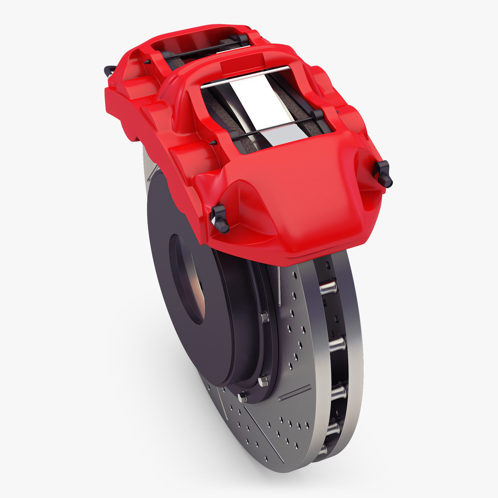 Car Brakes v 1 3D model | CGTrader