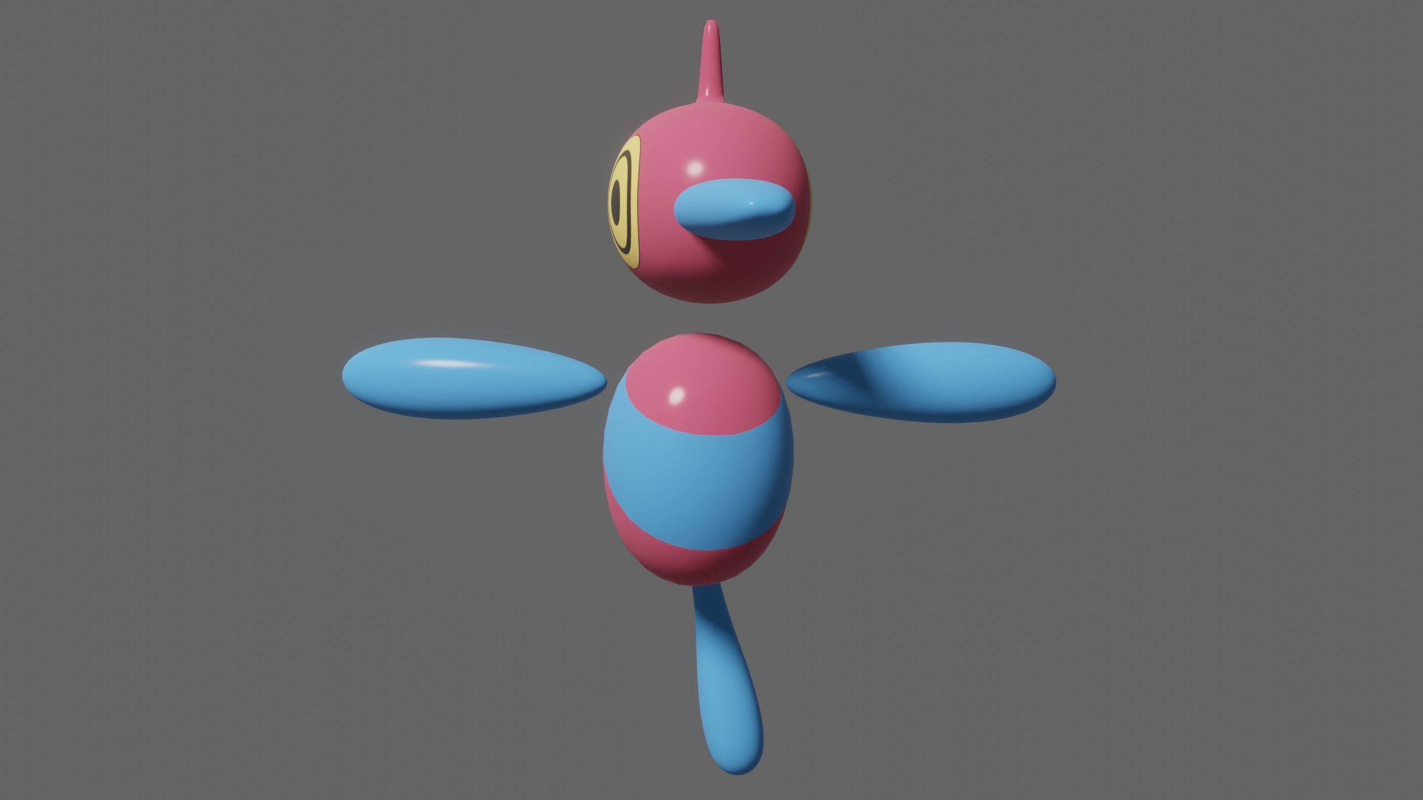 3D model Pokemon Porygon-Z VR / AR / low-poly | CGTrader