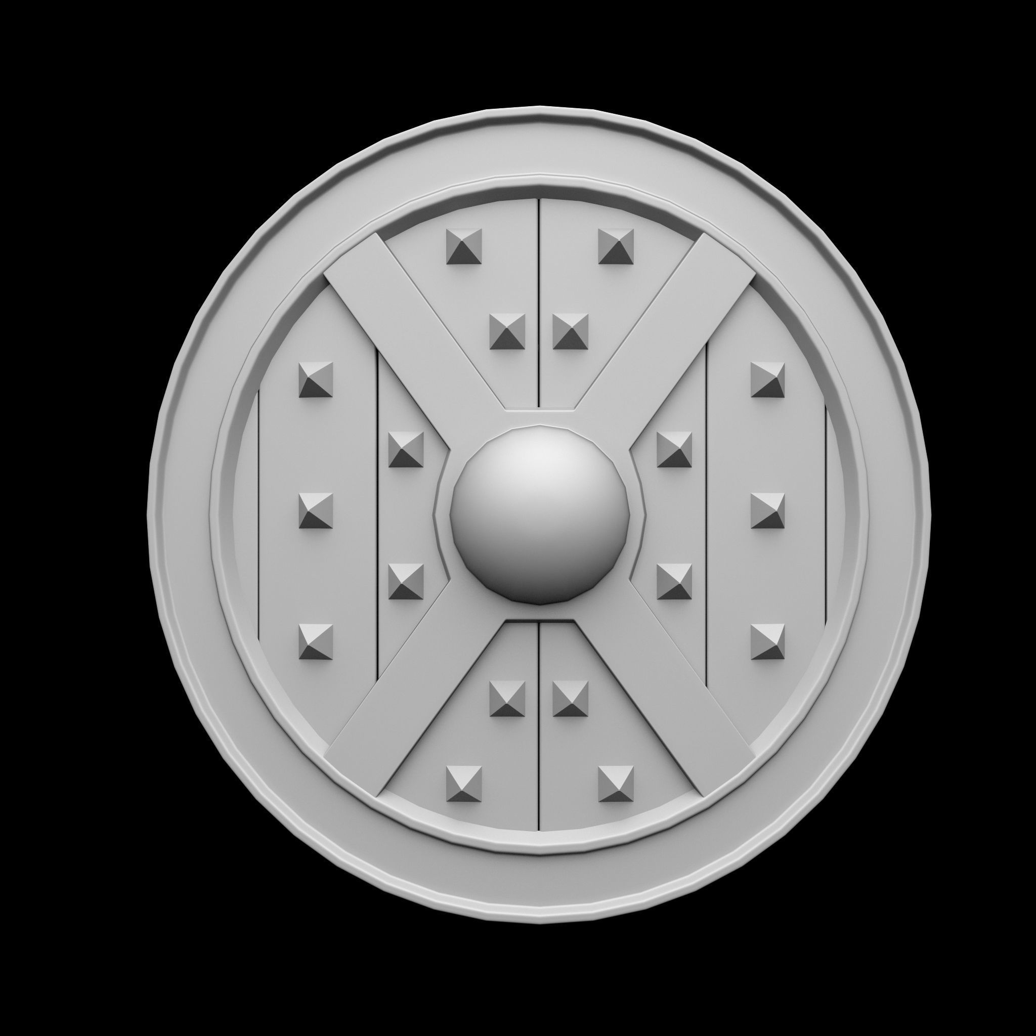 3D model Shield Base Mesh Vol 2 VR / AR / low-poly | CGTrader