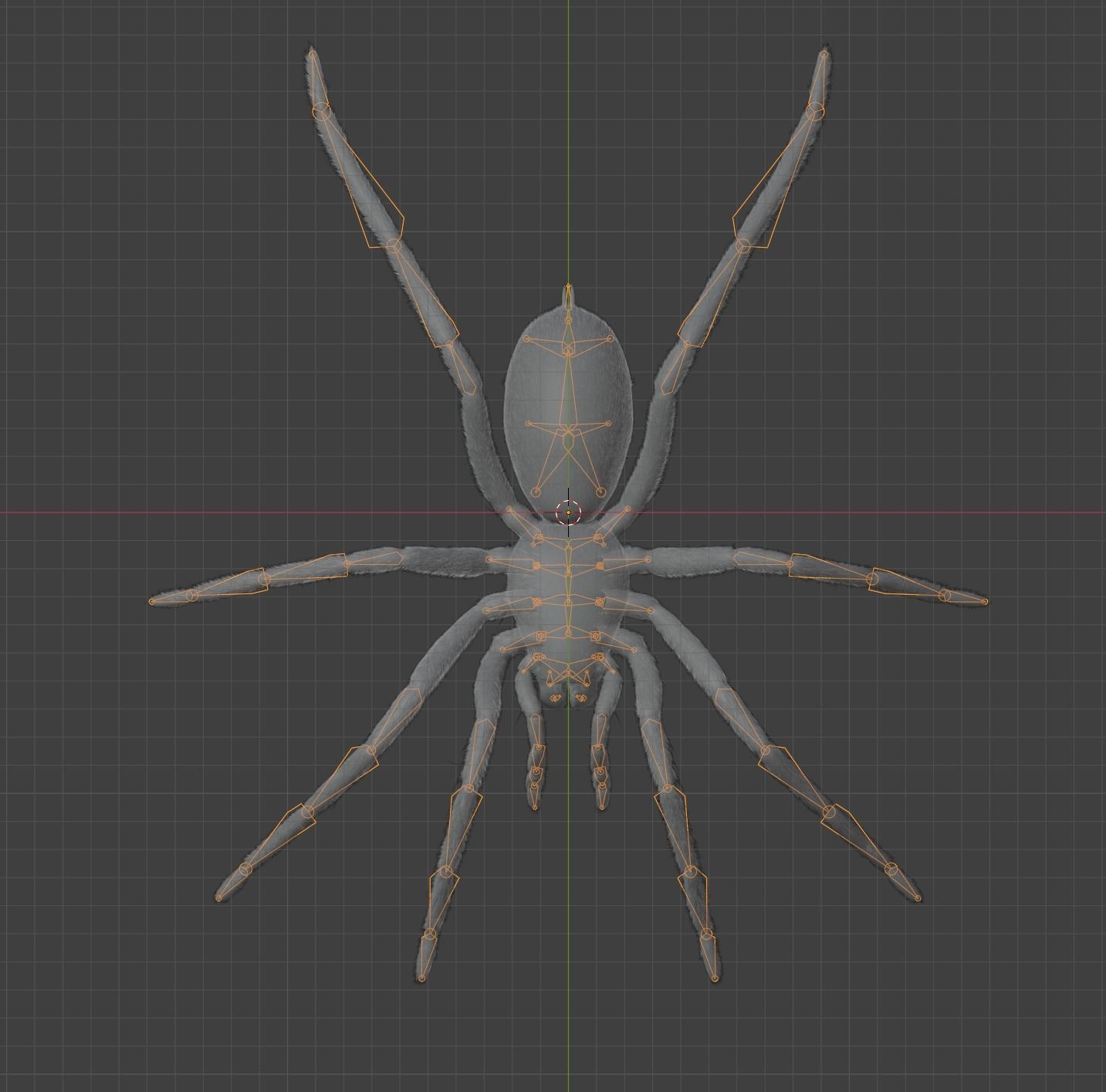 3D model Rigged Spider walk cycle VR / AR / low-poly | CGTrader
