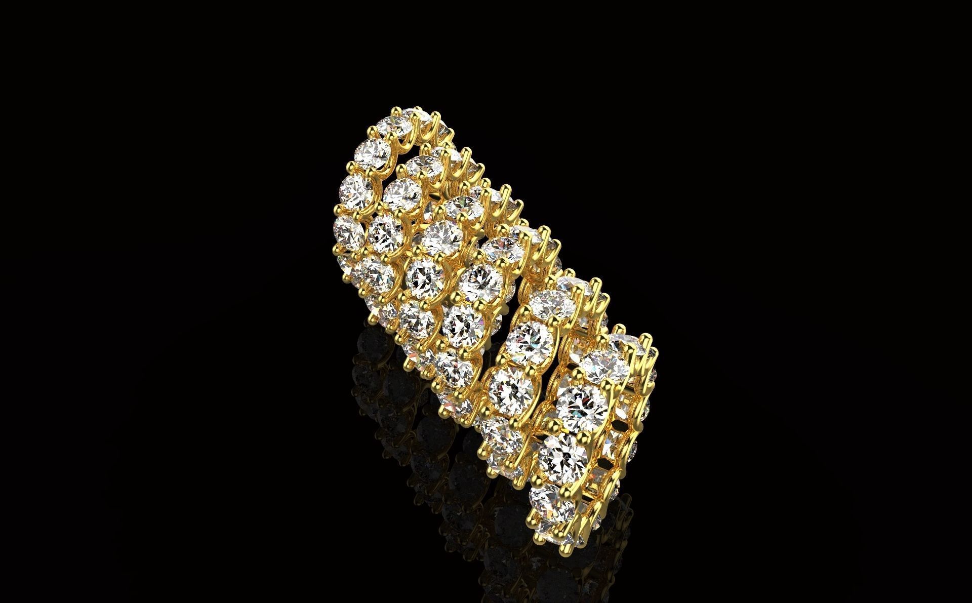 AV Disagne 91 Rings Collection | CGTrader