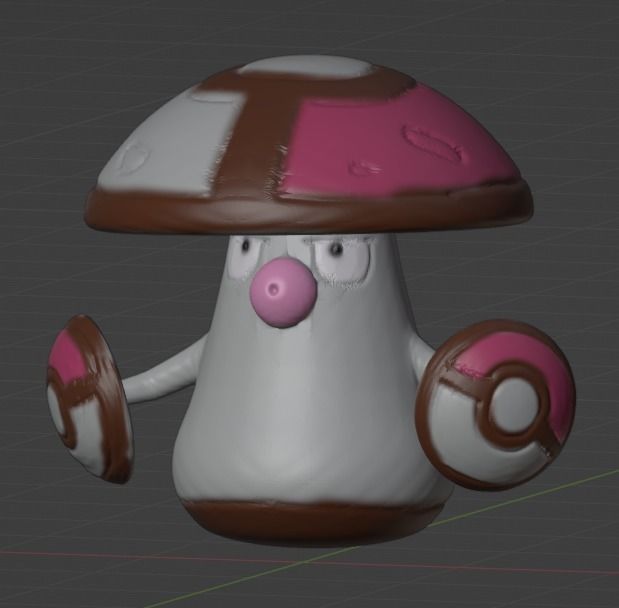 Amoonguss 3D model 3D printable | CGTrader