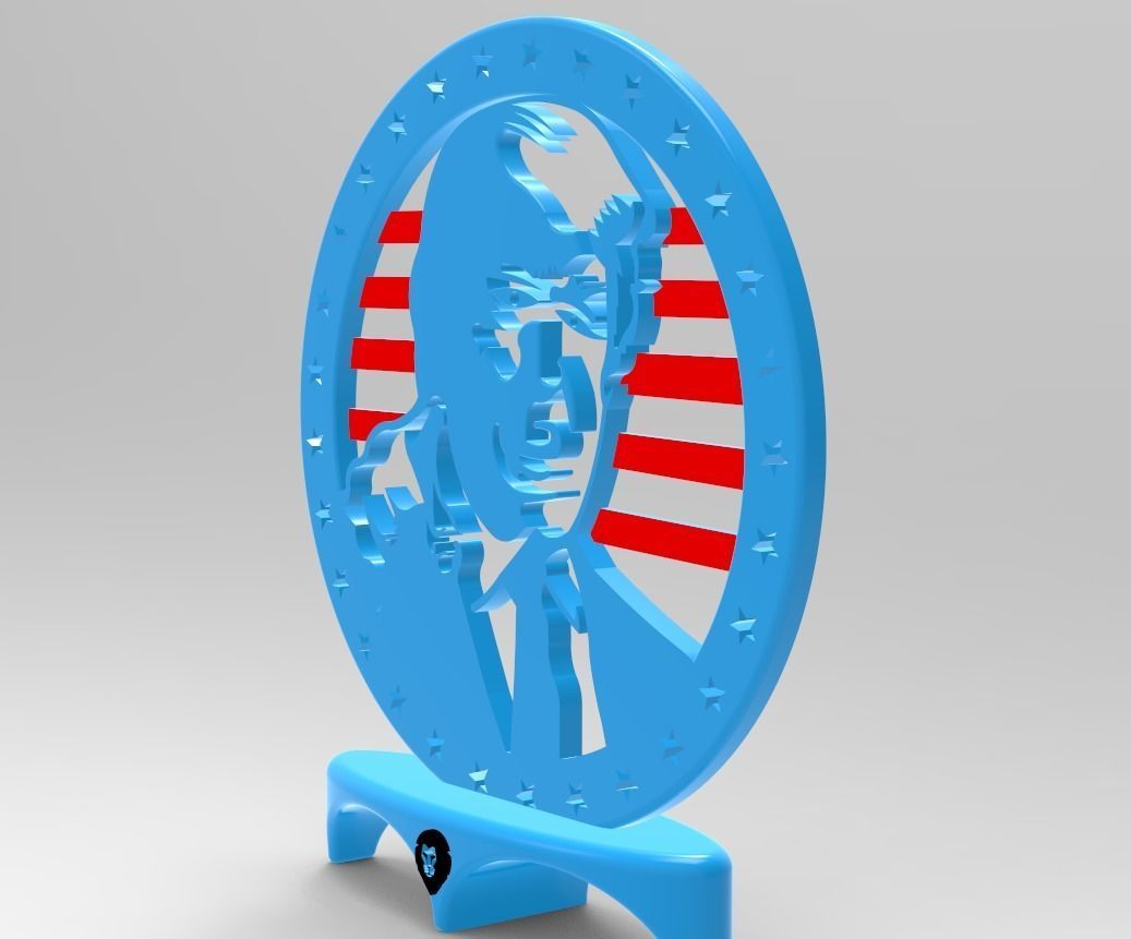 Donald trump 3D model 3D printable | CGTrader
