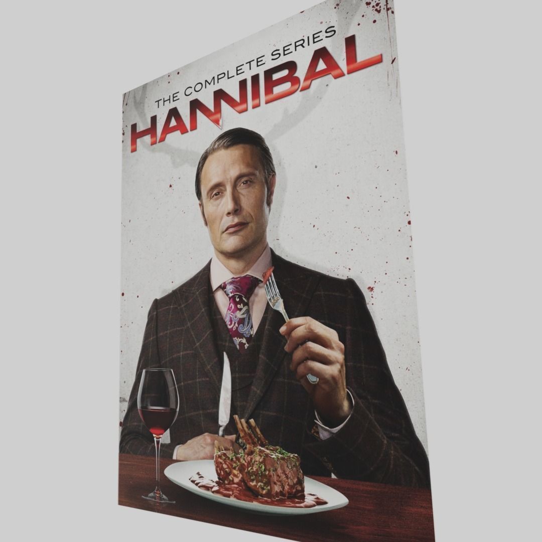 Hannibal poster free VR / AR / low-poly 3D model | CGTrader