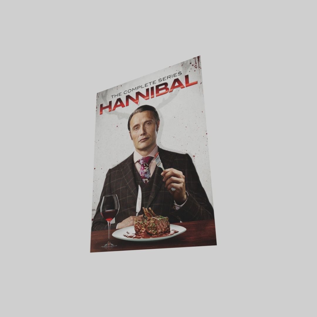 Hannibal poster free VR / AR / low-poly 3D model | CGTrader