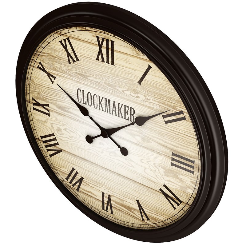 Classic Wall Clock 1 3D model | CGTrader