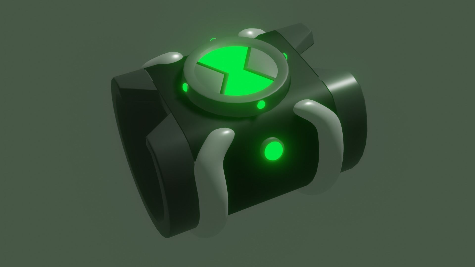 3D model Ben 10 Classic Omnitrix Model VR / AR / low-poly | CGTrader