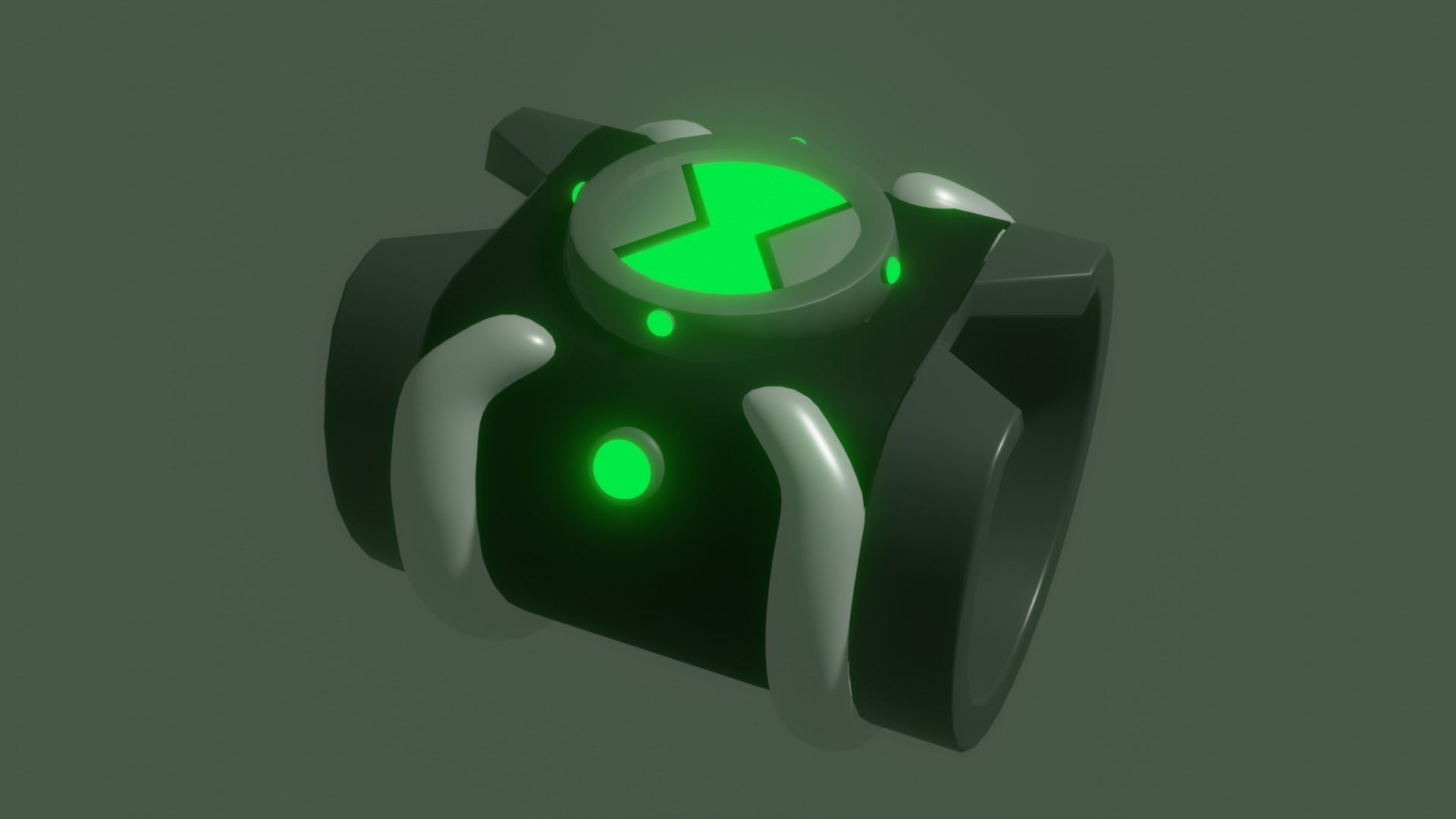 3D model Ben 10 Classic Omnitrix Model VR / AR / low-poly | CGTrader