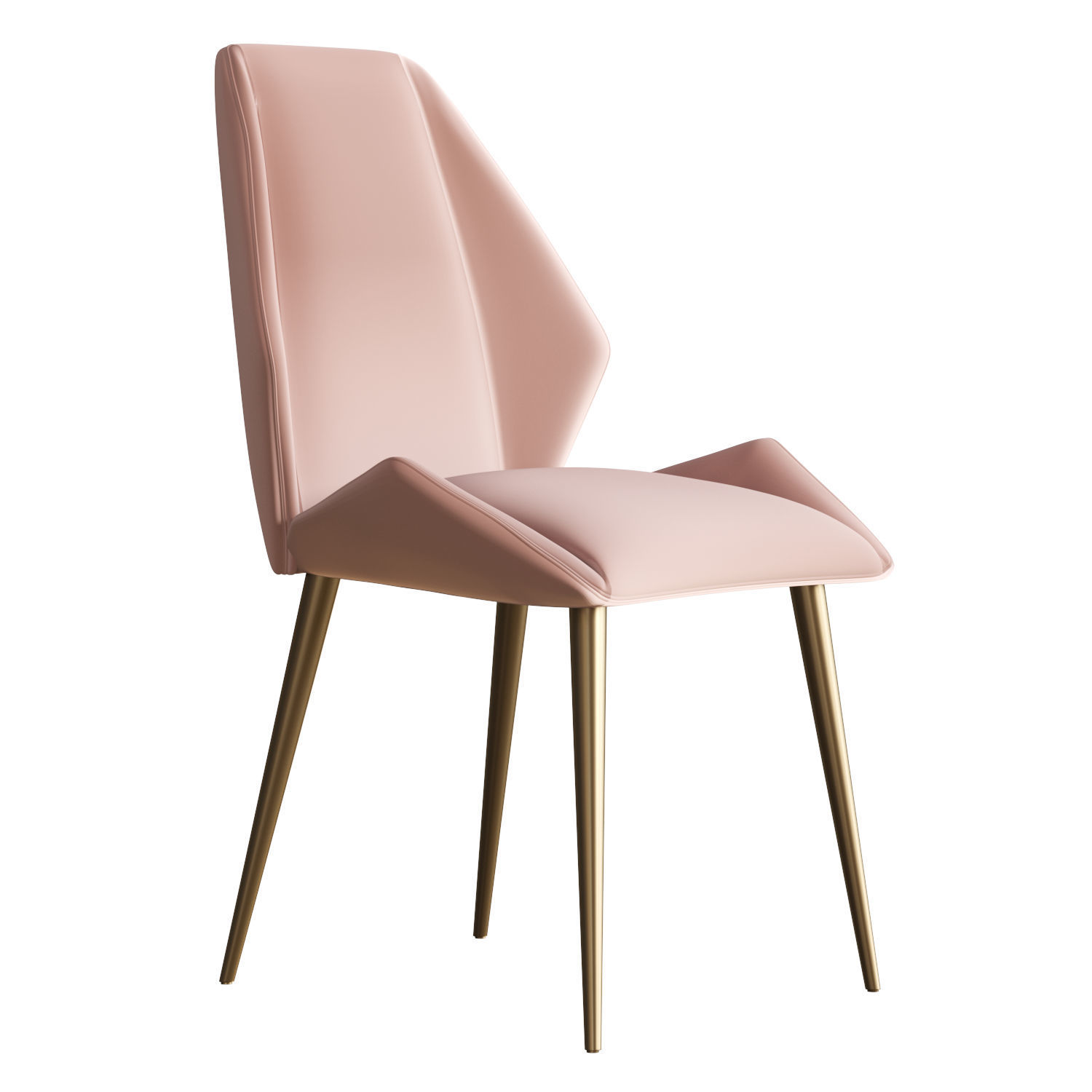 Origami chair 3D model | CGTrader