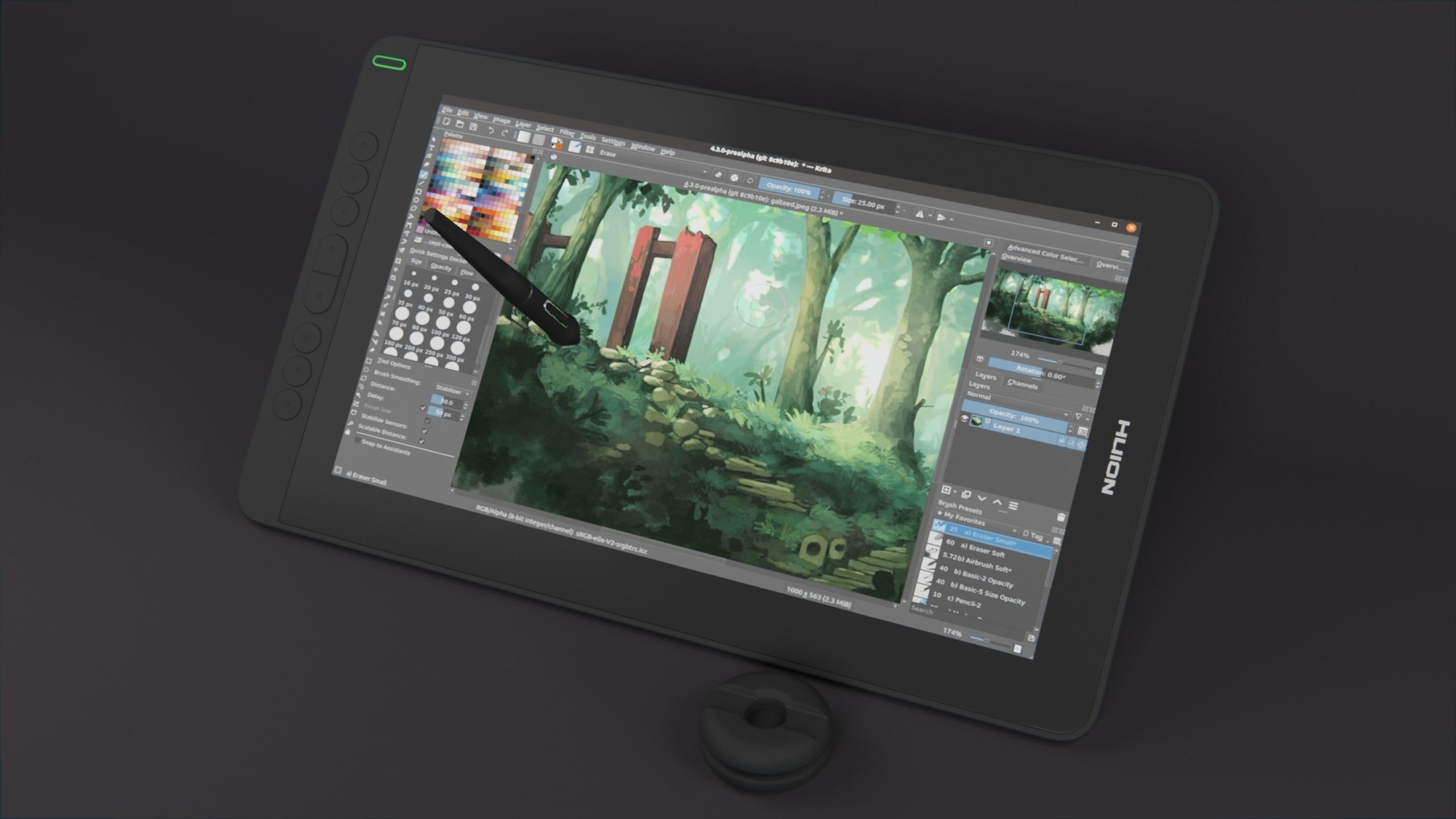 Drawing Display tablet 3D Model Huion 3D model | CGTrader