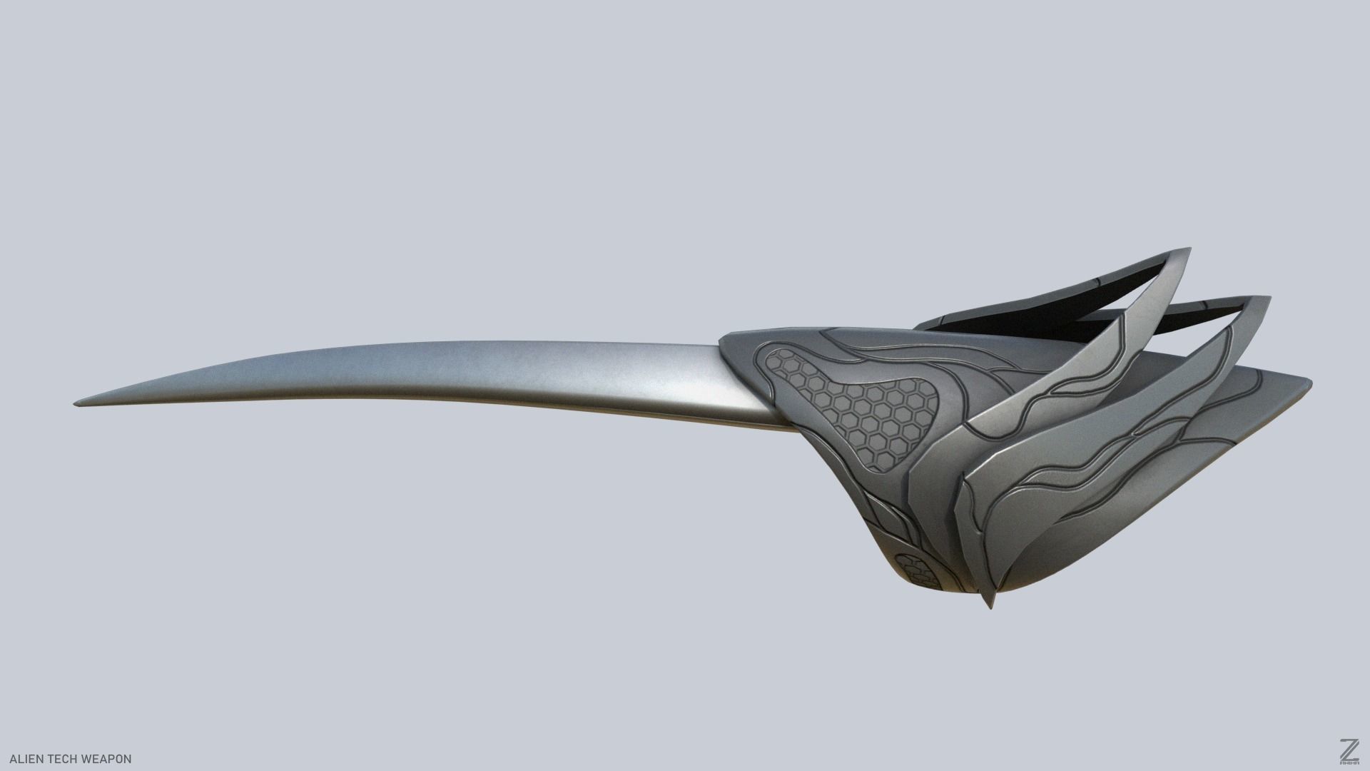 3D model Alien tech weapon VR / AR / low-poly | CGTrader