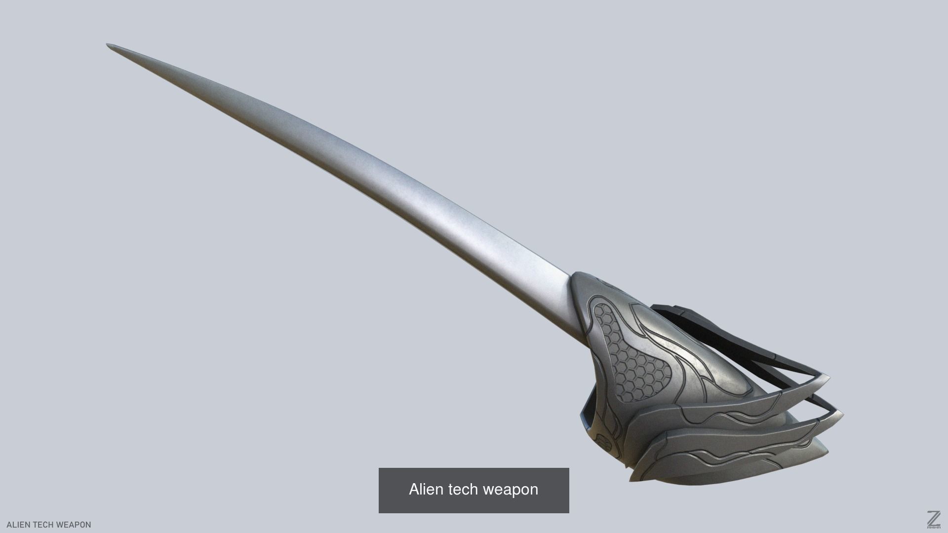 Alien tech weapon collection VR / AR / low-poly | CGTrader