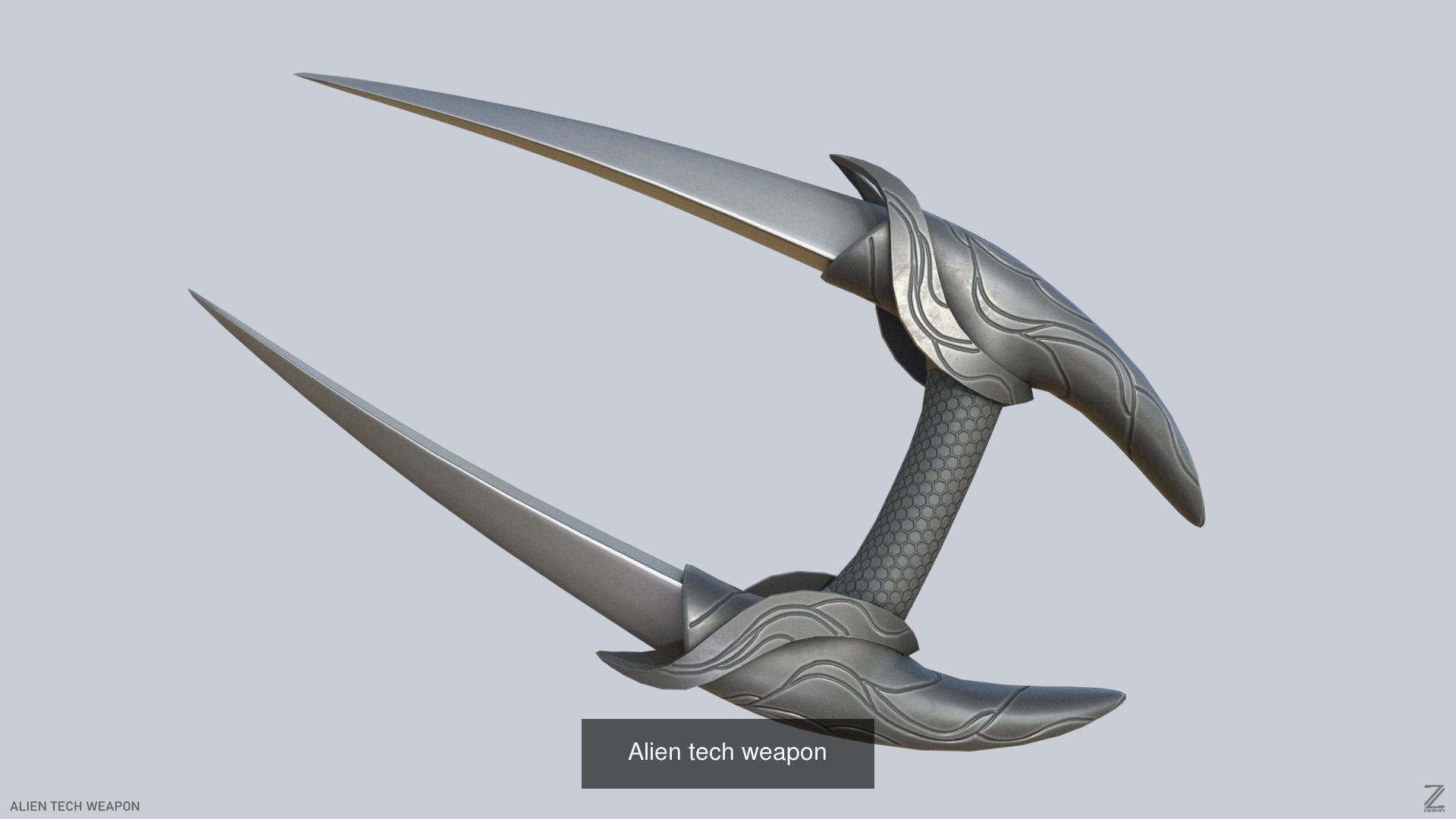 Alien tech weapon collection VR / AR / low-poly | CGTrader