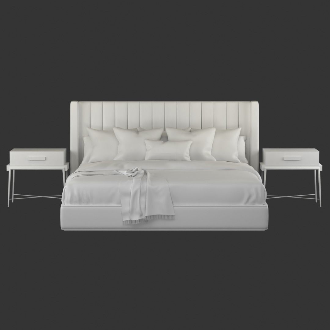Duke-Bed 3D model | CGTrader