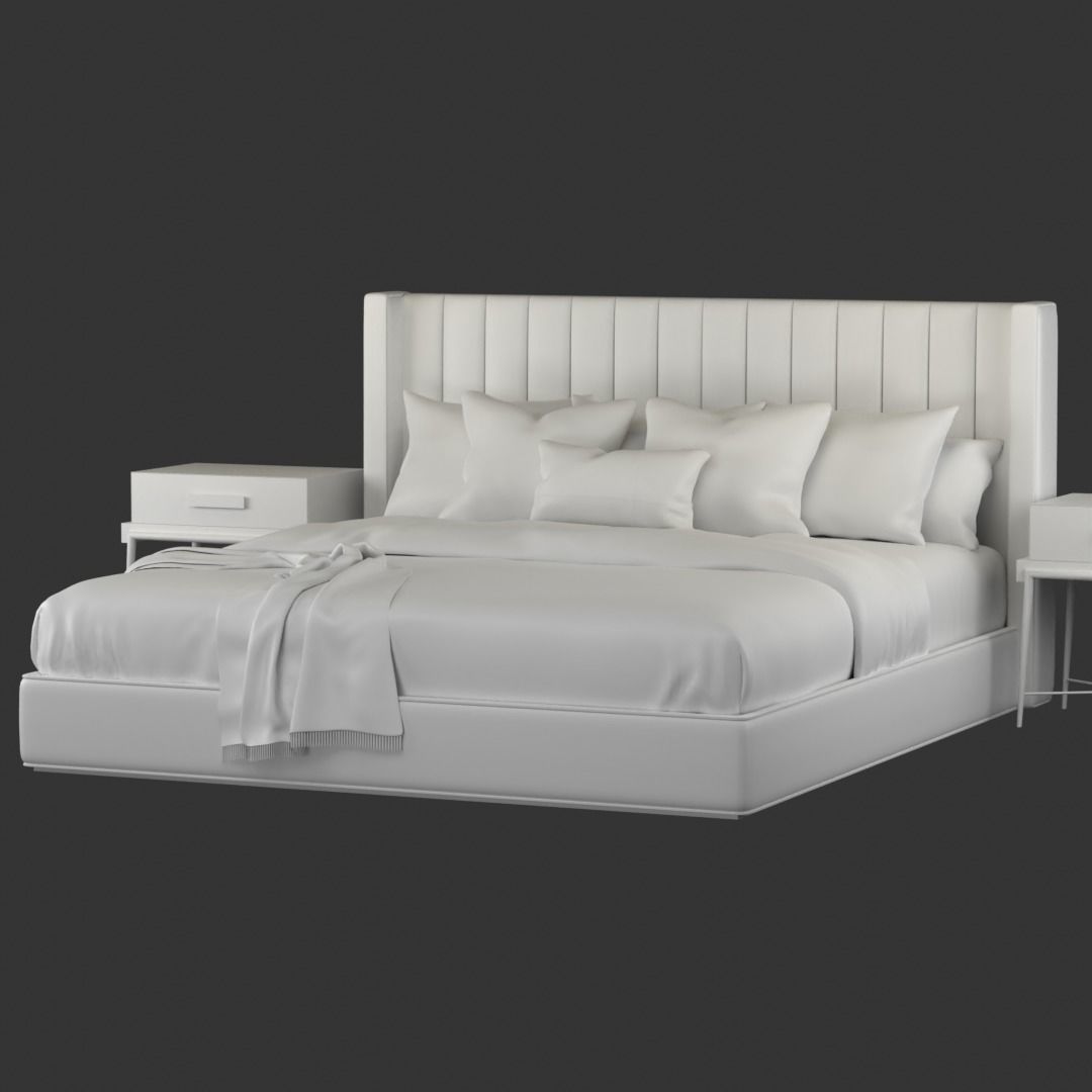 Duke-Bed 3D model | CGTrader
