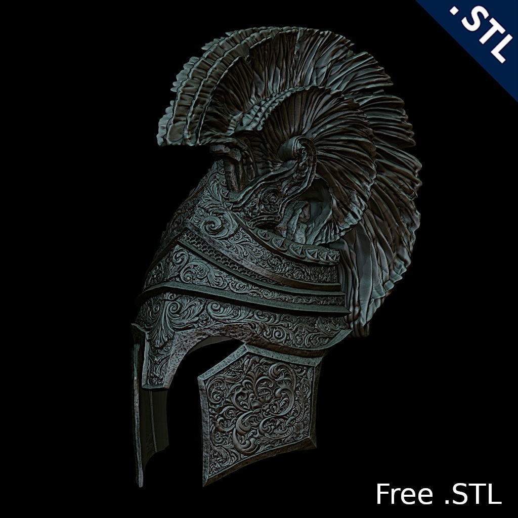 Helmet - Free STL free 3D model 3D printable | CGTrader