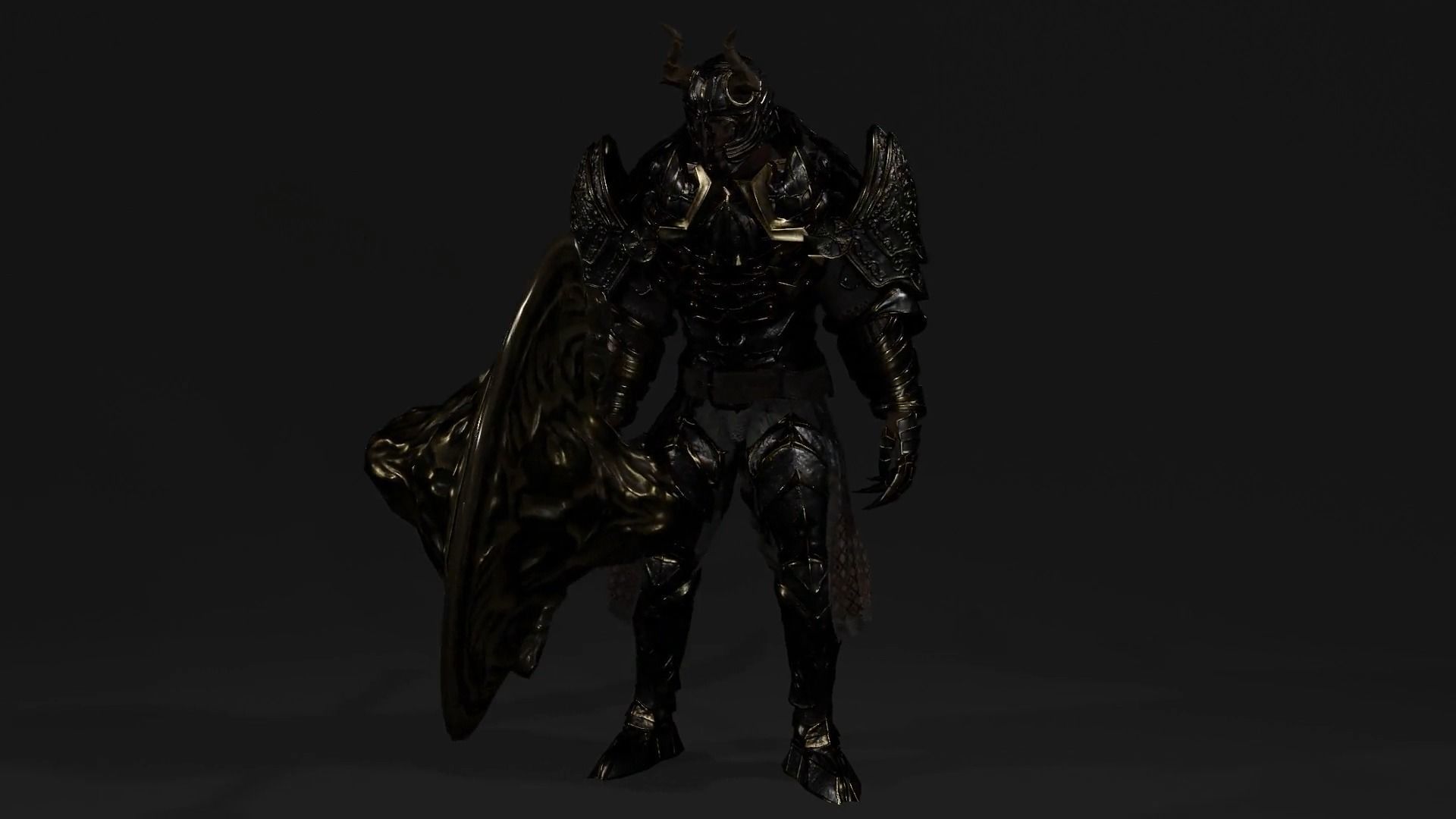 3D model Demon Knight VR / AR / low-poly | CGTrader