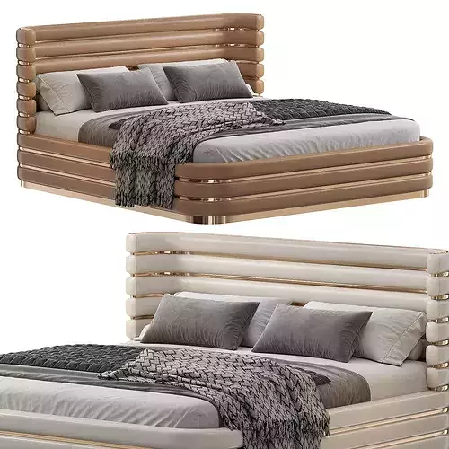 ALVA MUSA BED 3D model | CGTrader
