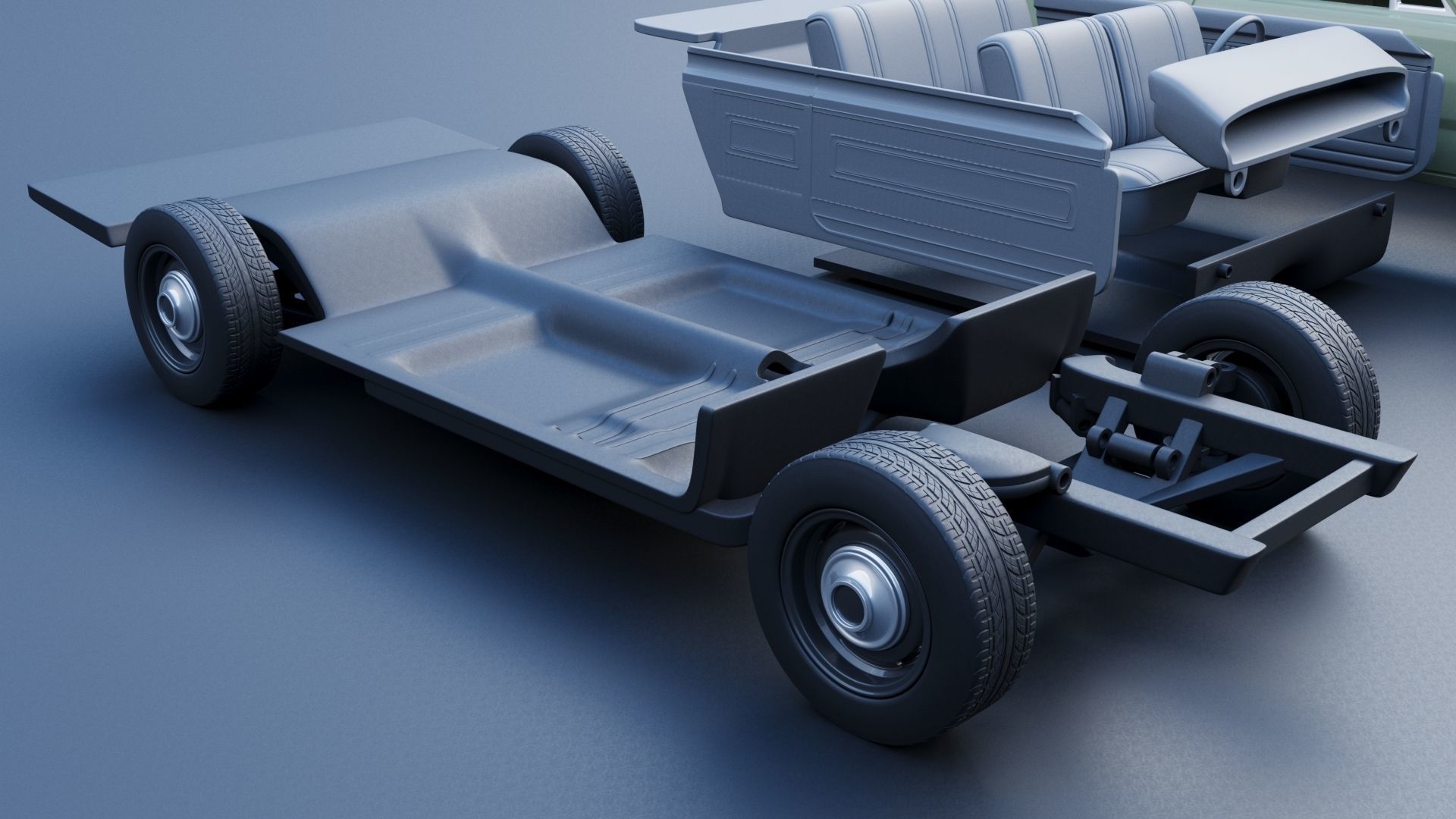 Plymouth Valiant 100 1967 3D model 3D printable | CGTrader