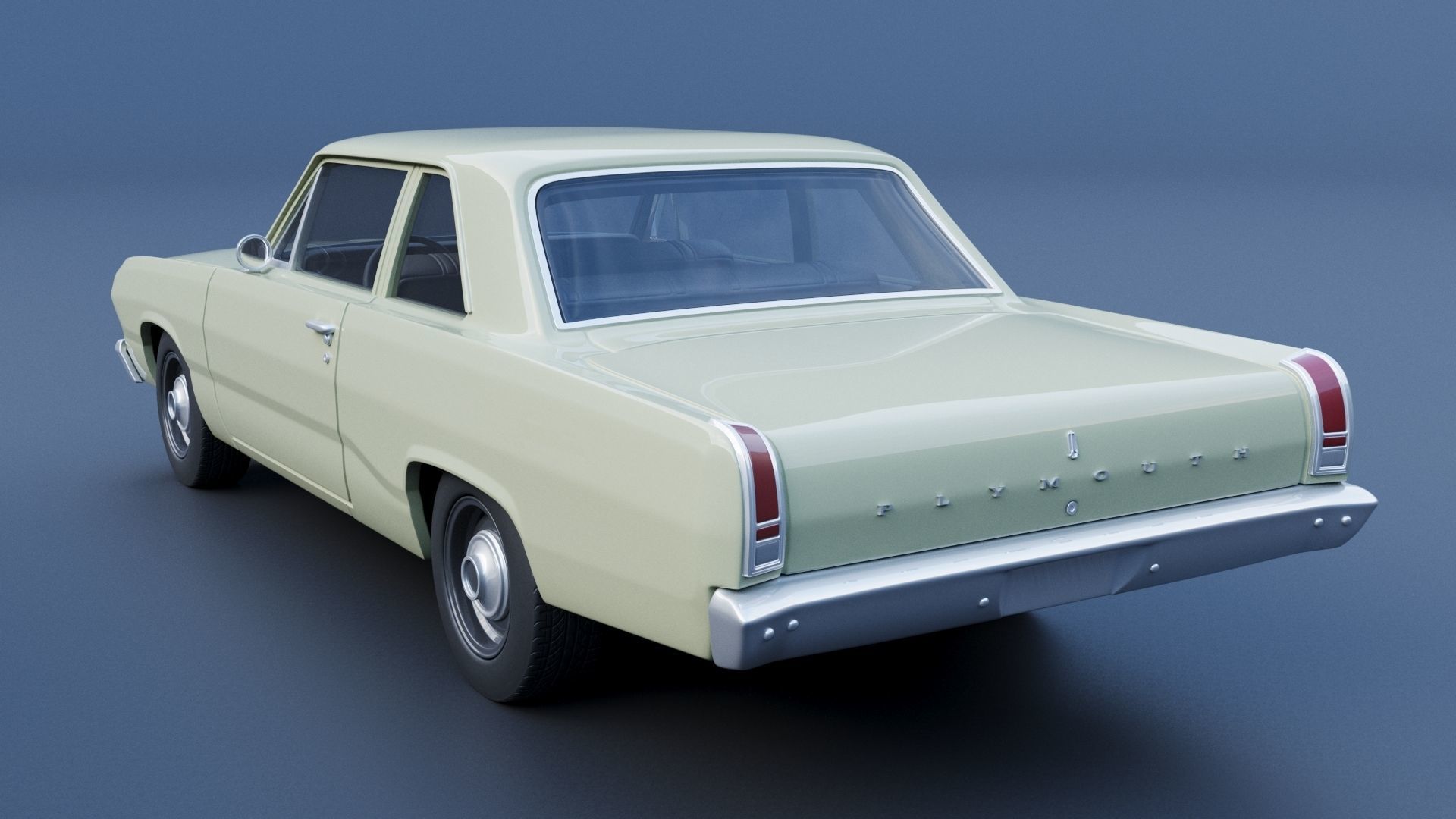 Plymouth Valiant 100 1967 3D model 3D printable | CGTrader