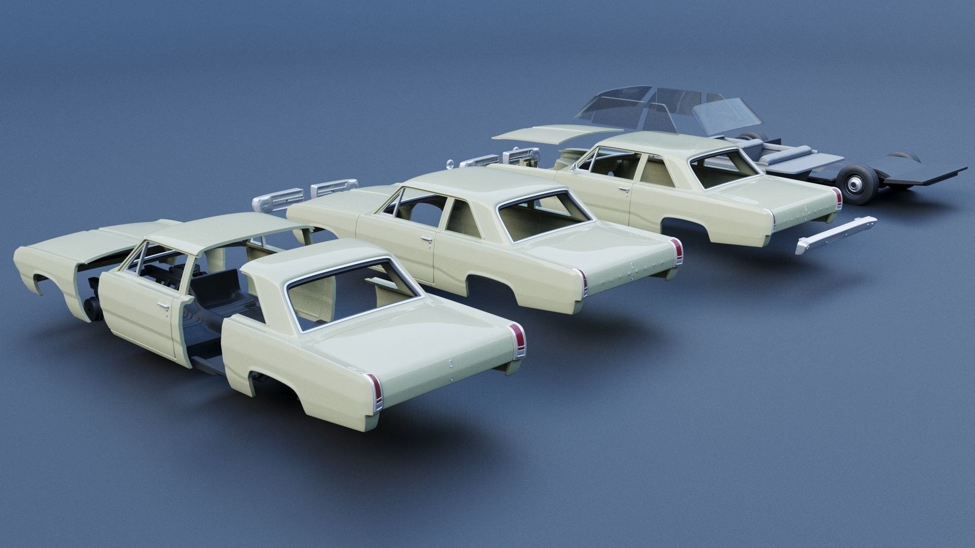 Plymouth Valiant 100 1967 3D model 3D printable | CGTrader