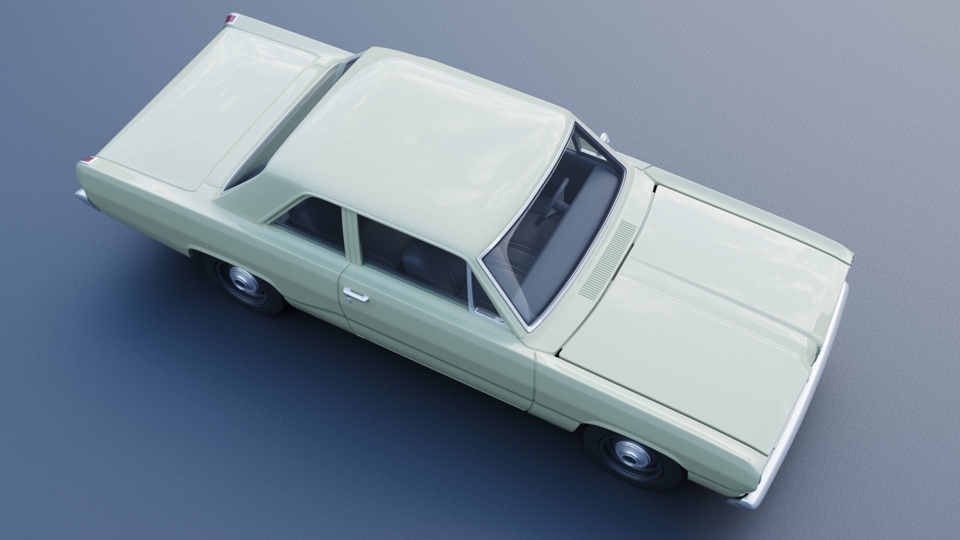 Plymouth Valiant 100 1967 3D model 3D printable | CGTrader