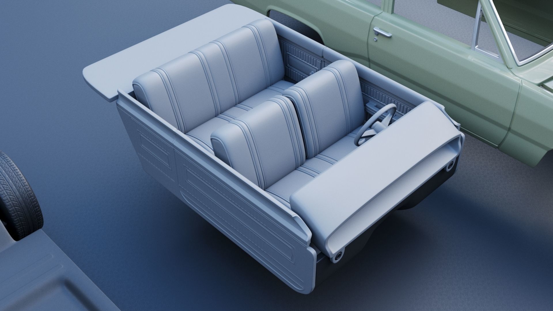 Plymouth Valiant 100 1967 3D model 3D printable | CGTrader