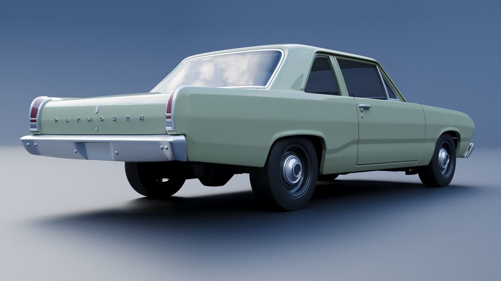 Plymouth Valiant 100 1967 3D model 3D printable | CGTrader
