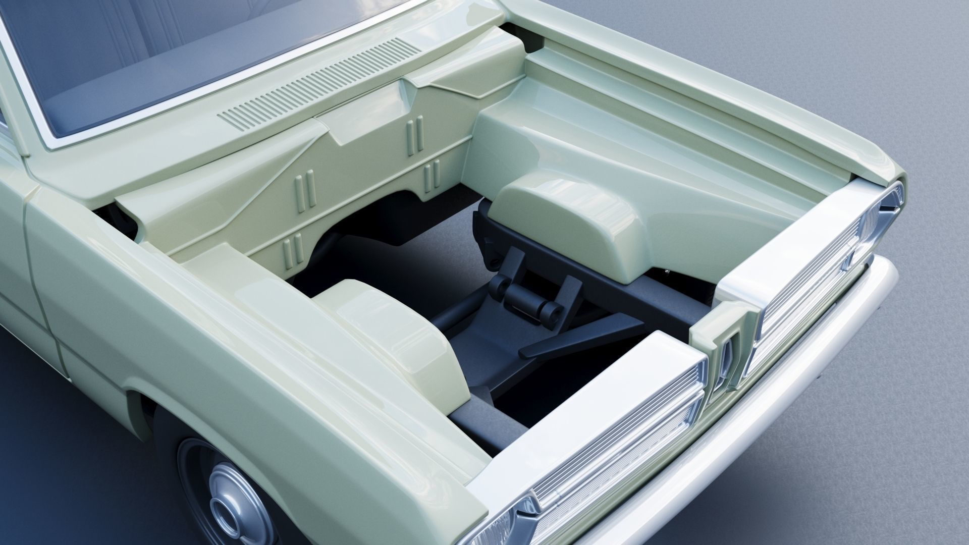 Plymouth Valiant 100 1967 3D model 3D printable | CGTrader