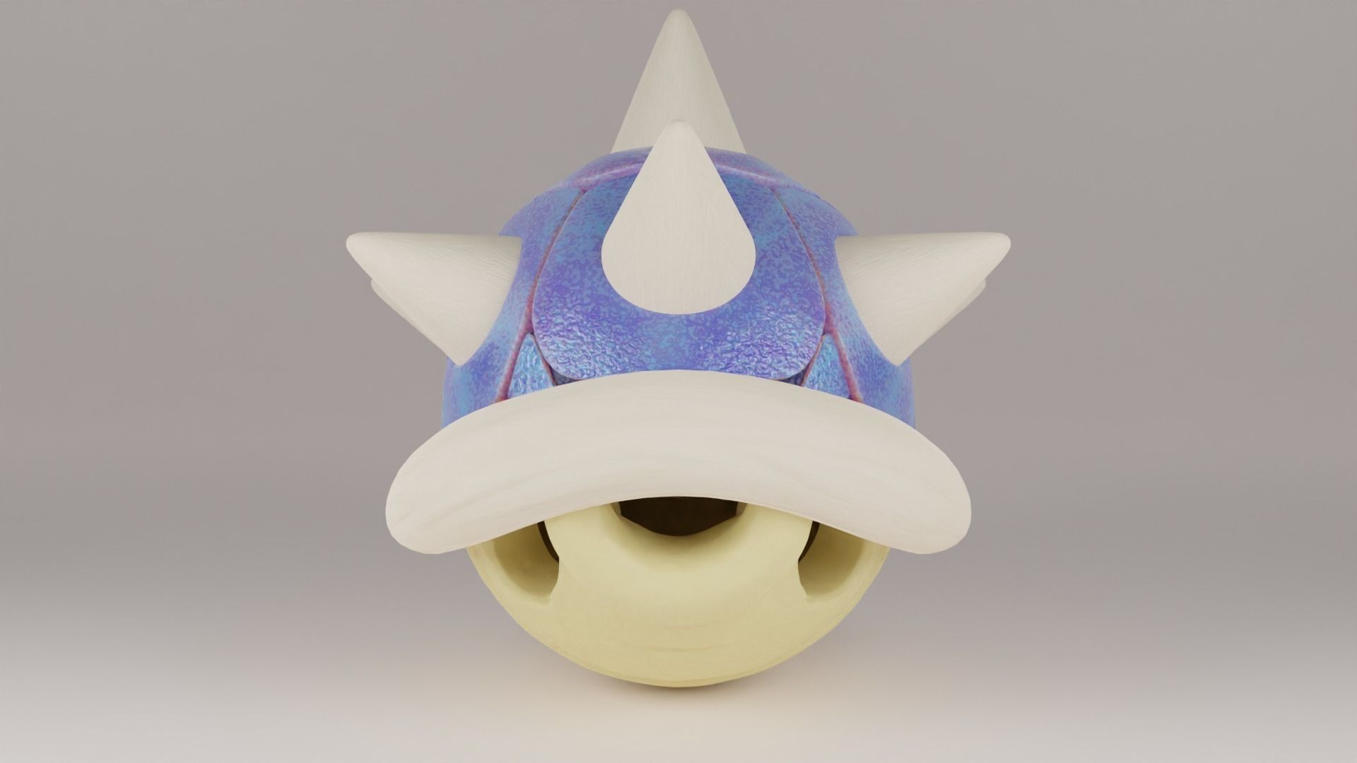 Shells and spiny shell 3D model | CGTrader