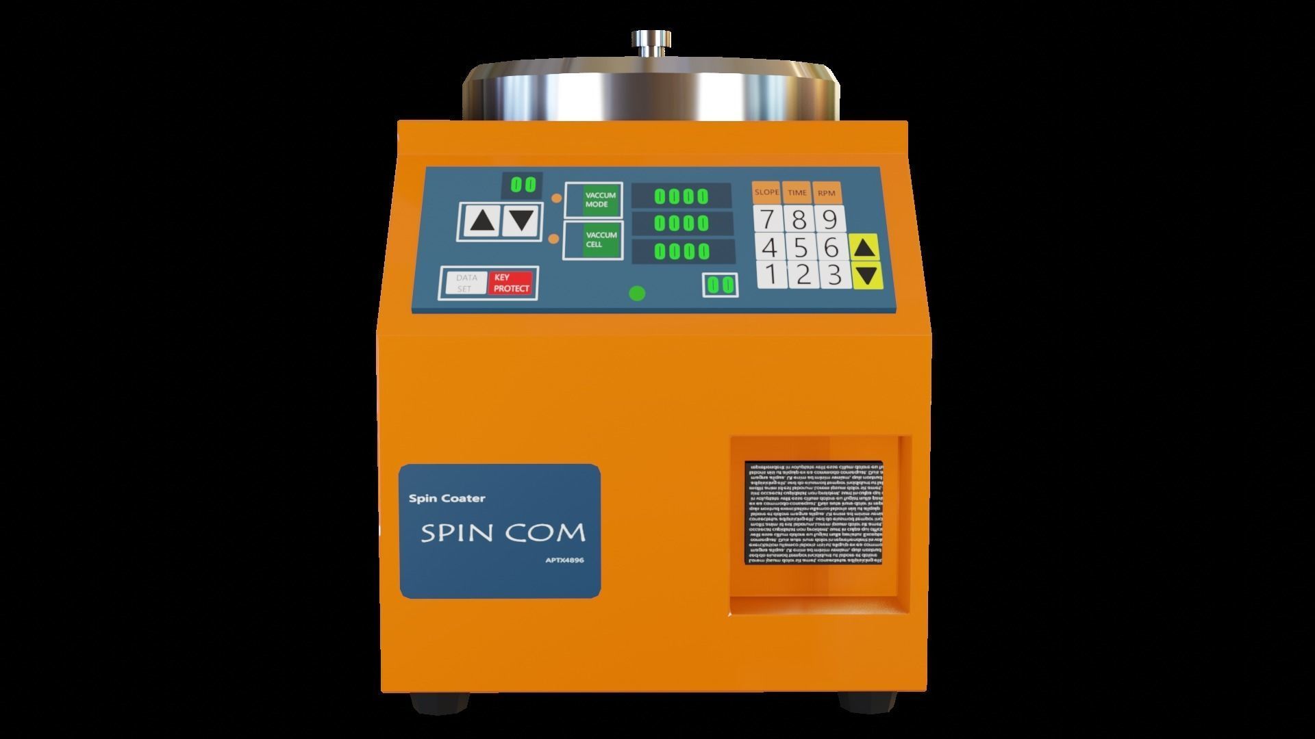 very simple spin coater 3D model | CGTrader