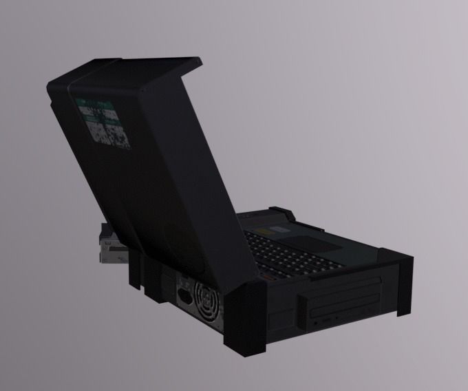3D model Military Computer Laptop VR / AR / low-poly | CGTrader