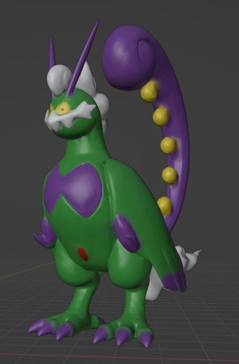 Tornadus Therian Forme 3D model 3D printable | CGTrader