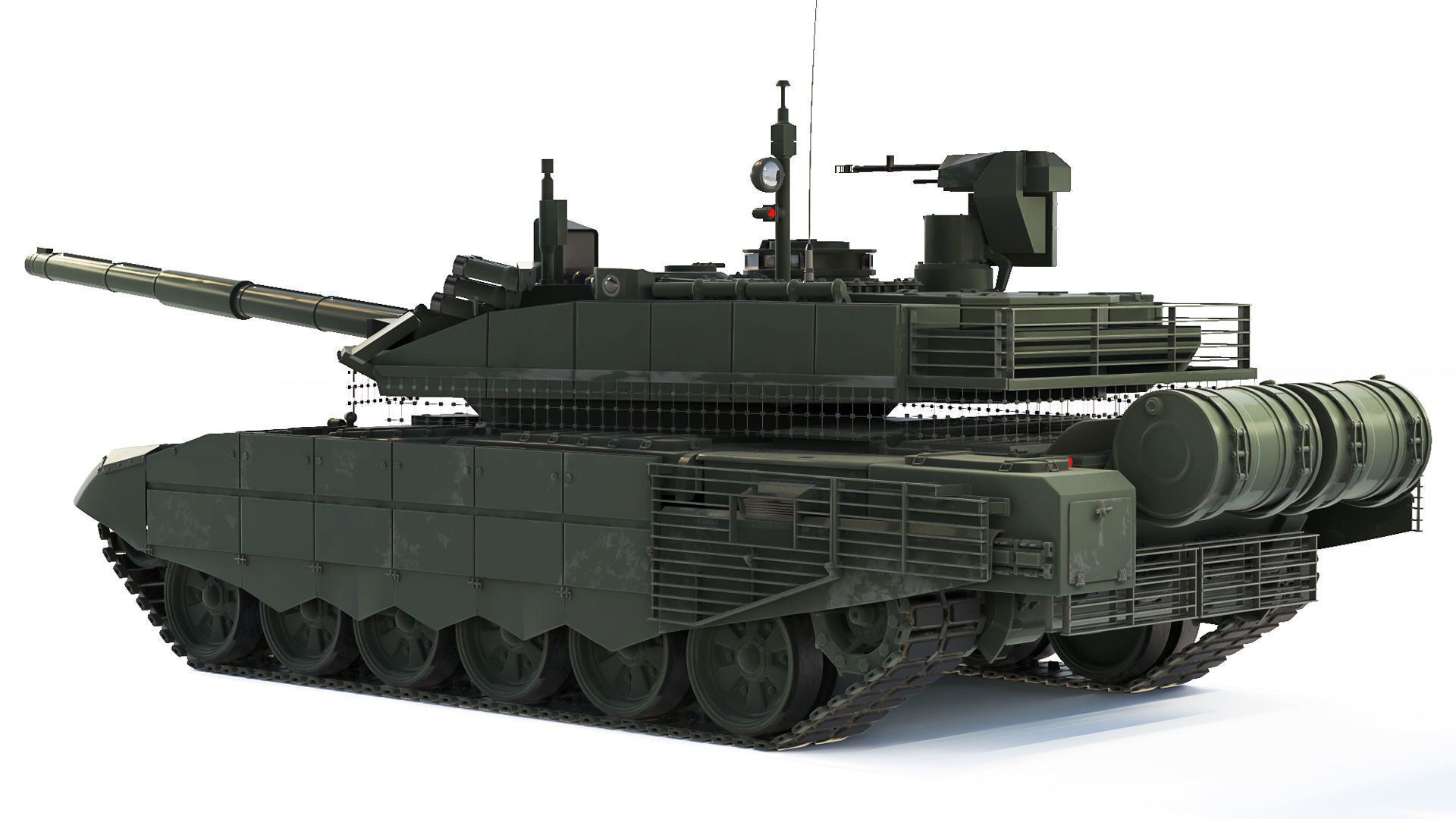 Tank T-90M 2020 3D model | CGTrader