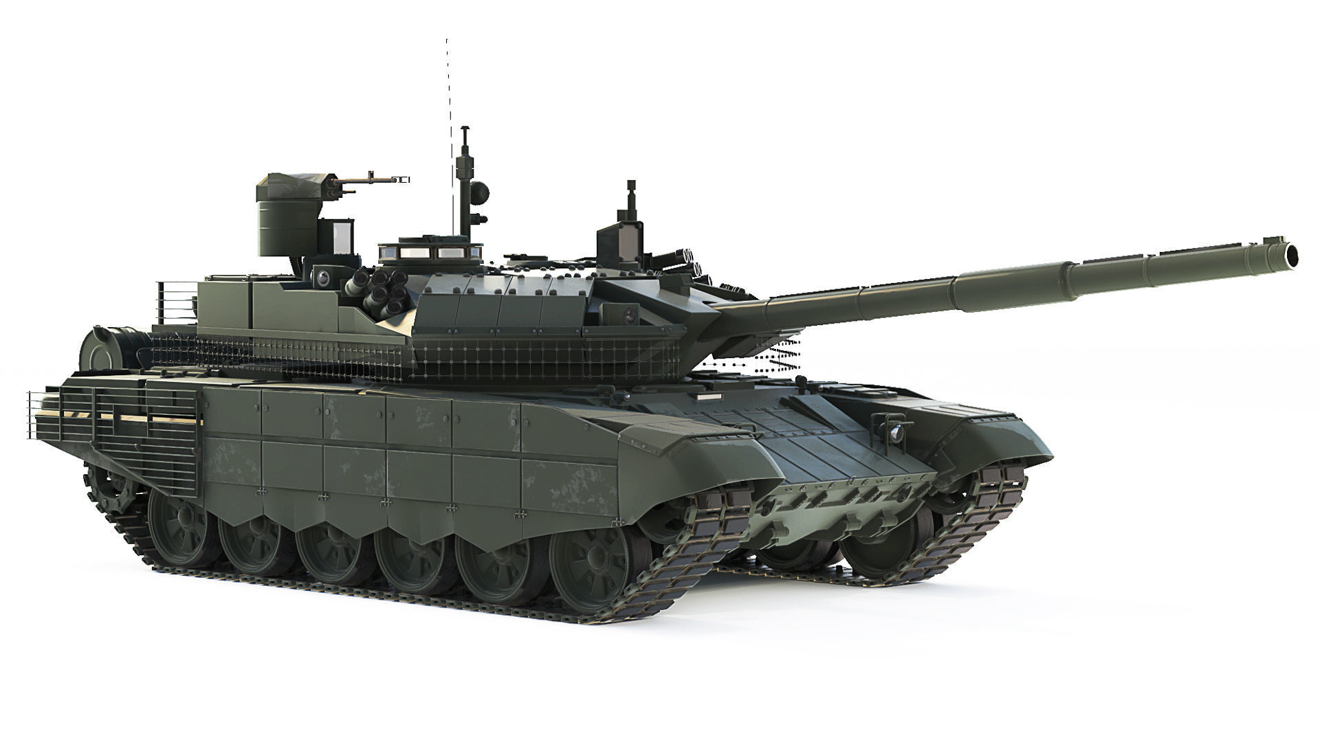 Tank T-90M 2020 3D model | CGTrader