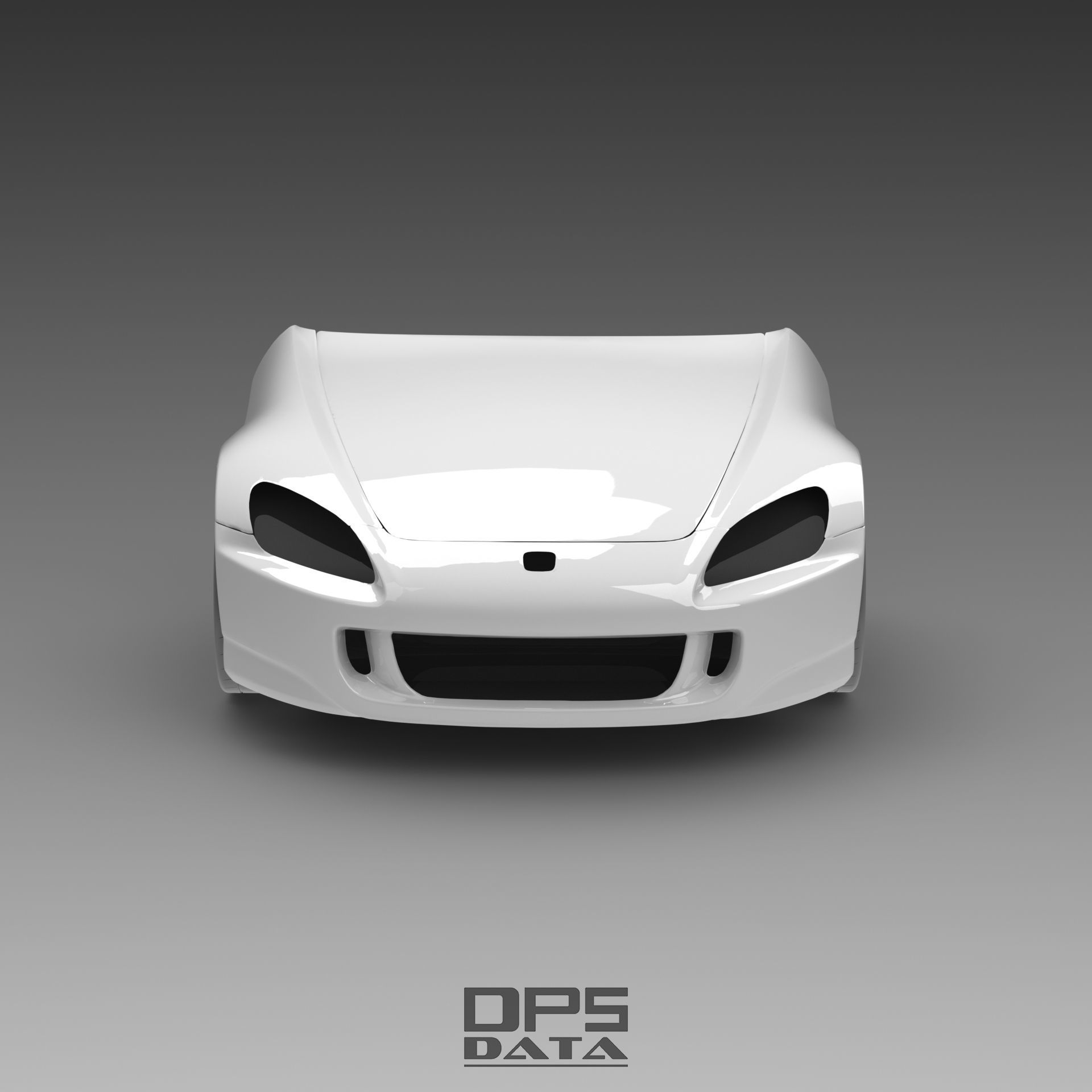 S2000 AP2 Front Assembly Exterior Surfaces - 3D Laser-Scanned 3D model ...