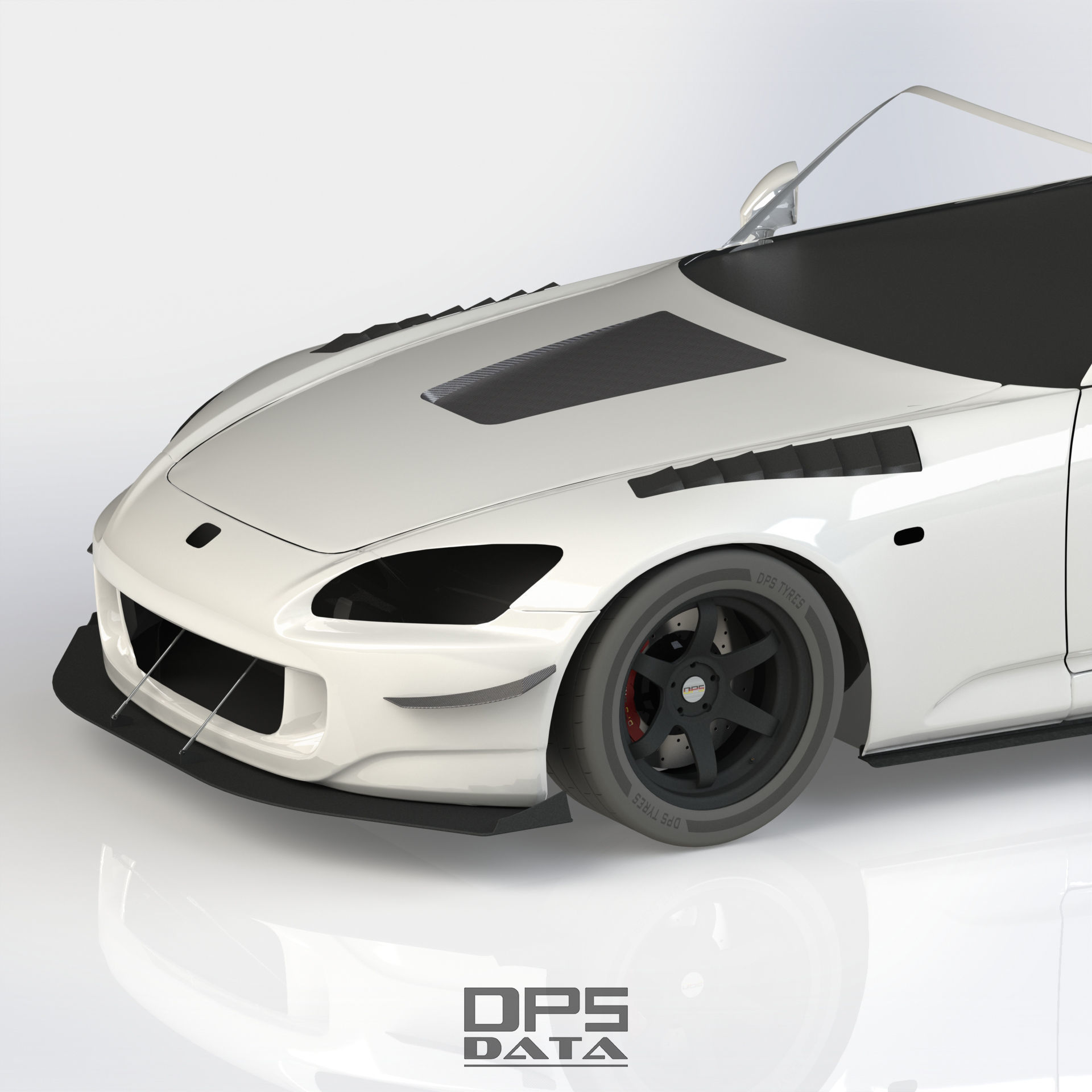 S2000 AP2 Full Exterior Surface Model - 3D Laser-Scanned 3D model ...