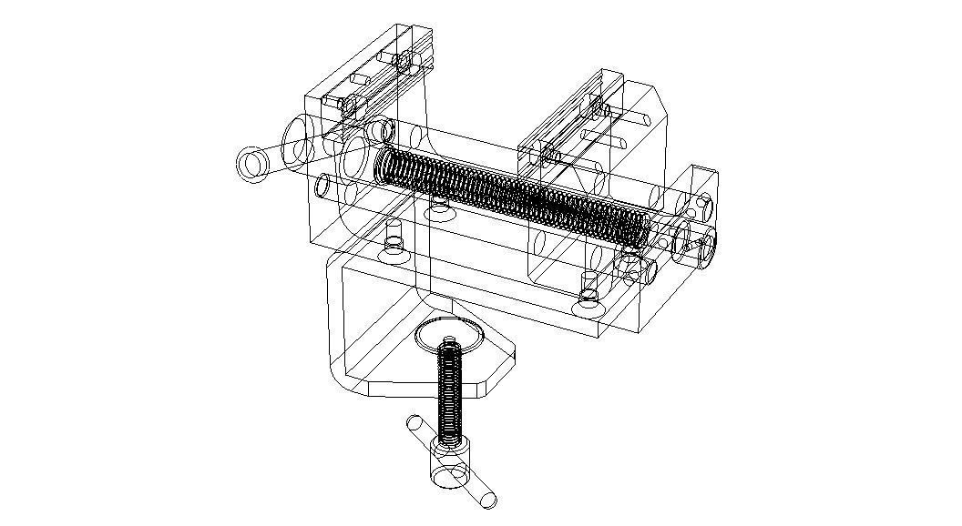 Centre Clamping Devices 3D model rigged | CGTrader