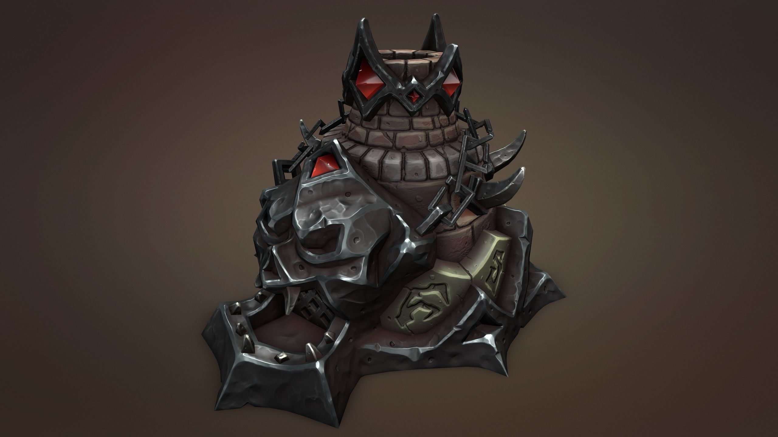 3D model Undead forge VR / AR / low-poly | CGTrader