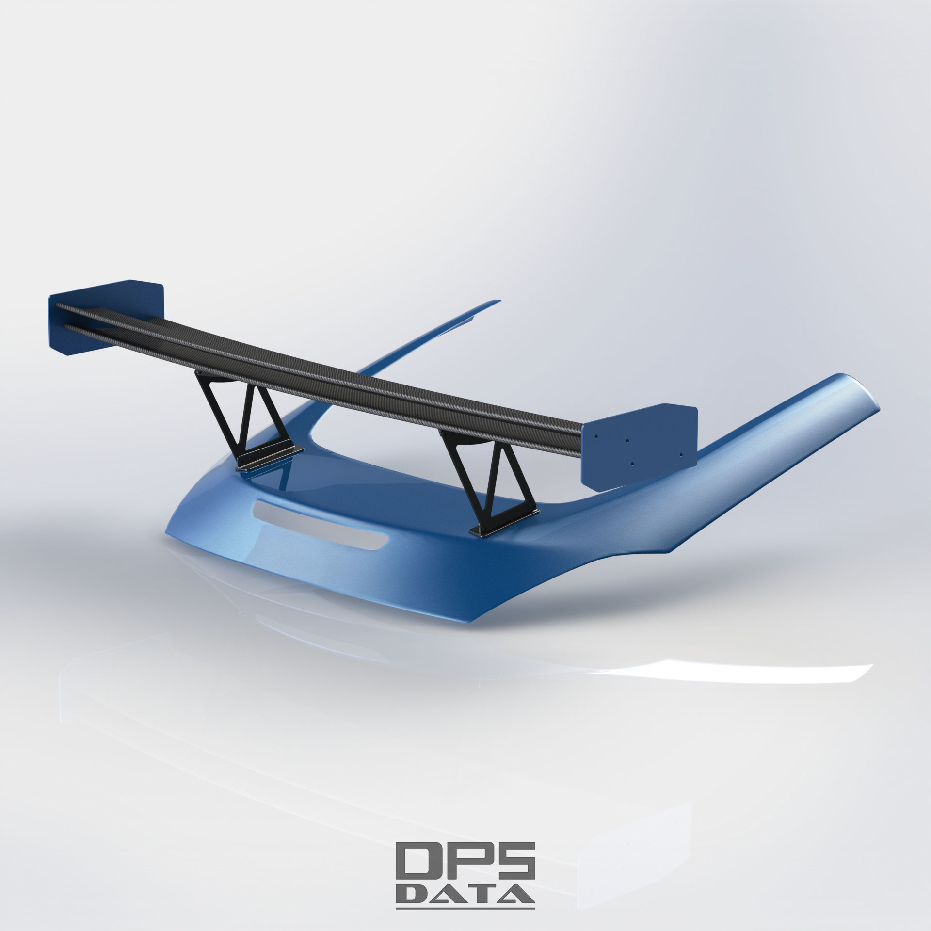 370Z Z34 Rear Hatch Exterior Surface Model - 3D Laser-Scanned 3D model ...