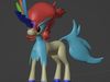 Keldeo Resolute Form 3D model 3D printable | CGTrader