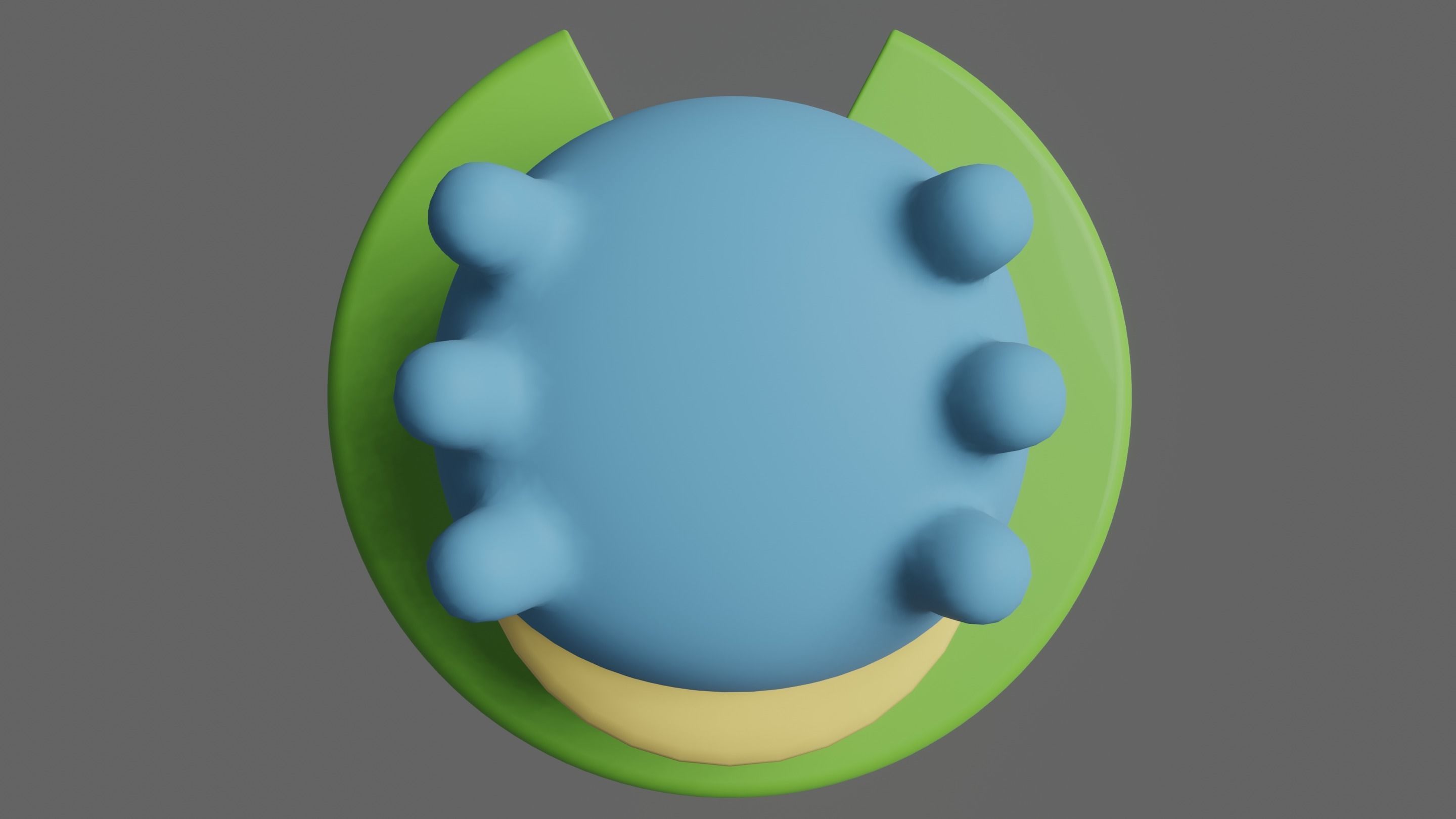 Pokemon Lotad and Shiny Version 3D model rigged | CGTrader