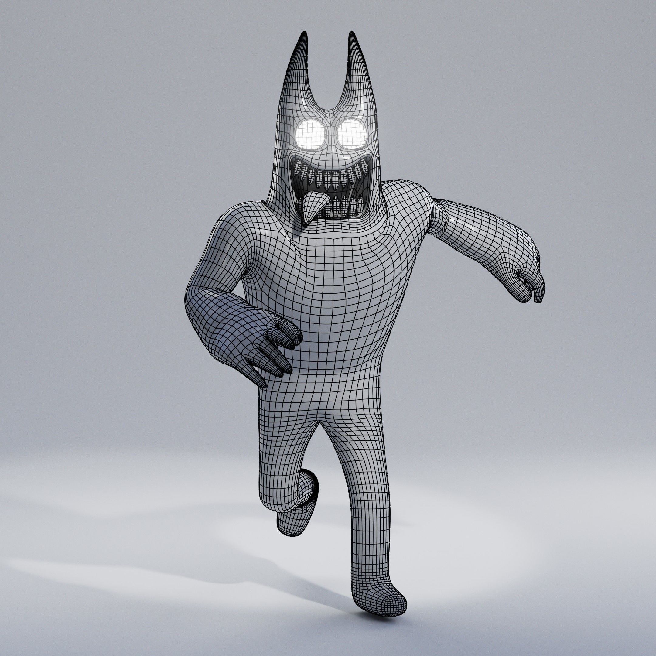 3D model Demon Banban - Garten of Banban 3 VR / AR / low-poly | CGTrader