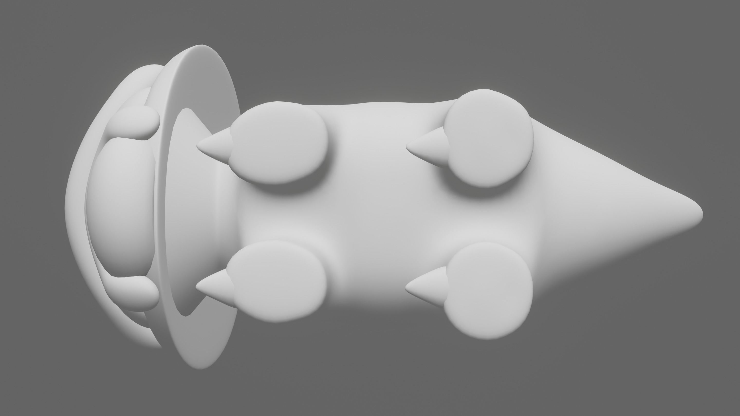 Pokemon Shieldon 3D model rigged | CGTrader