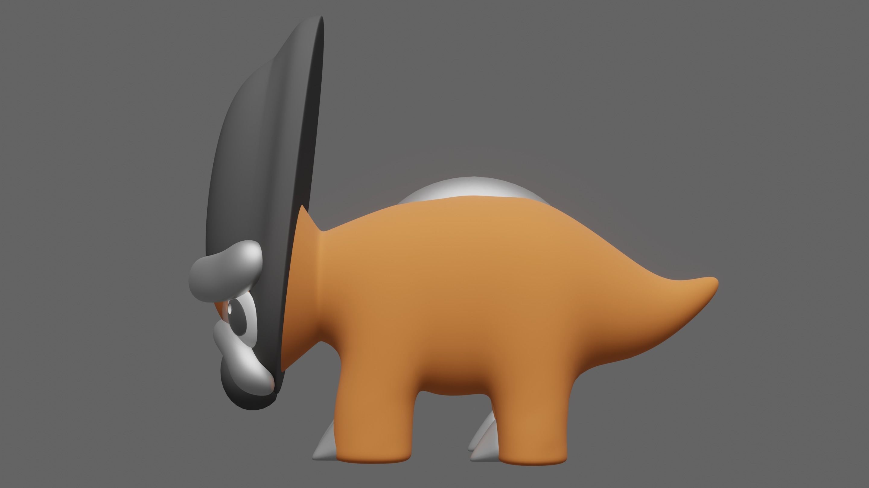 Pokemon Shieldon 3D model rigged | CGTrader