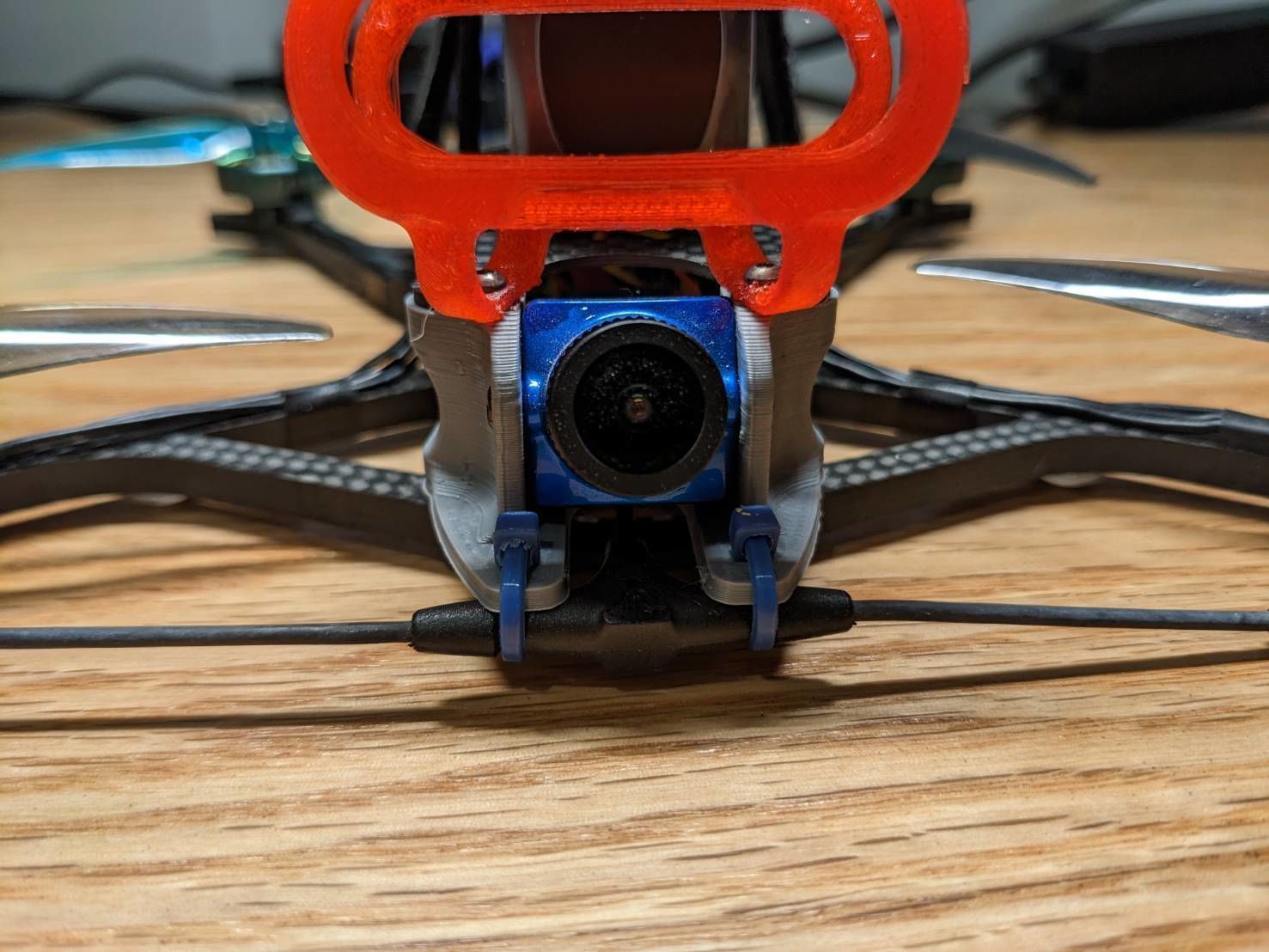 FPV Camera Mount for AOS LR5 3D model 3D printable | CGTrader