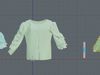 knit sweater 3d modeling by blender free 3D model | CGTrader