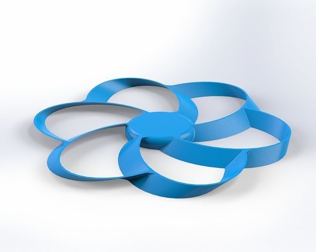 Toroidal Propeller 3D model 3D printable | CGTrader