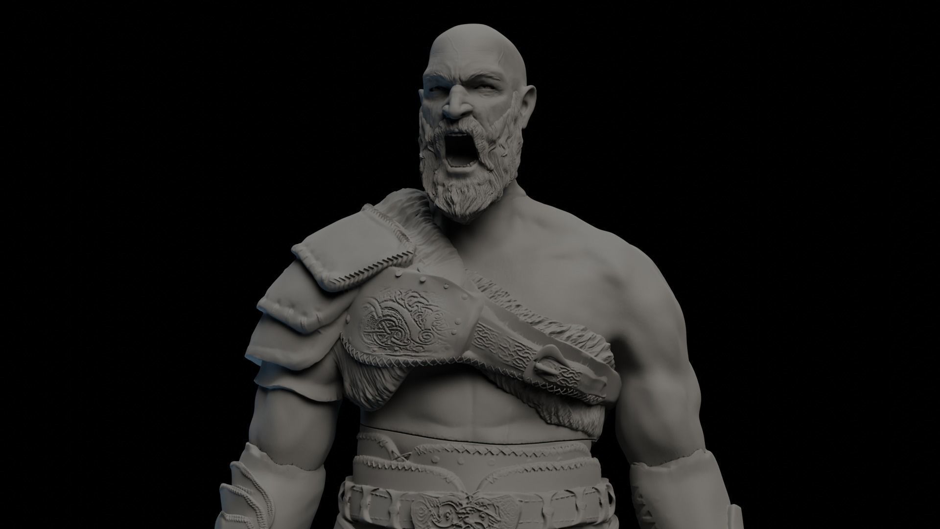 Kratos 3D Model 3D model 3D printable | CGTrader